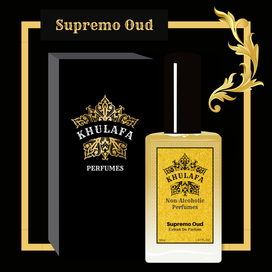 Khulafa Supremo Oud Non-Alcoholic Perfume – KhulafaPerfumes
